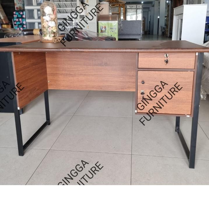 Jual MEJA TULIS MINIMALIS KANTOR BESI MODERN MEJA KERJA | Shopee Indonesia