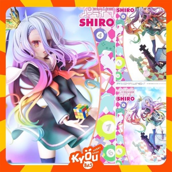 Jual Prisma Wing Figure 1/7 Shiro - No Game No Life | Shopee Indonesia
