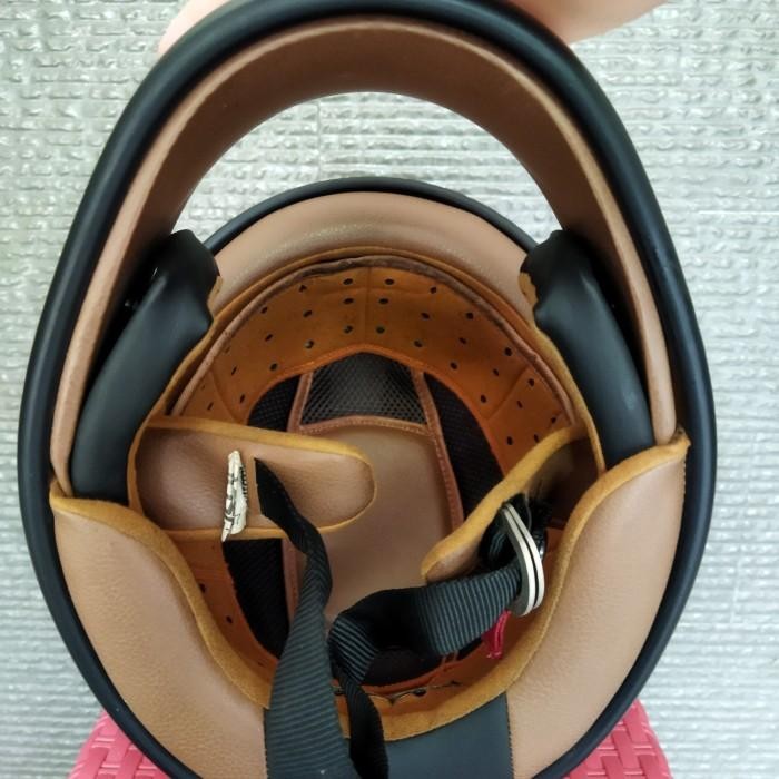 Jual HELM ZEUS ZS-816C 816 816E VINTAGE CAFE RACER HELMETS WHITE ...