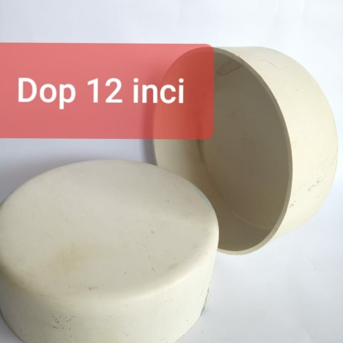 Jual PROMO! Fitting pvc Dop 12 inchi Cap 12 inchi tutup pipa pvc 12 inchi | Shopee Indonesia