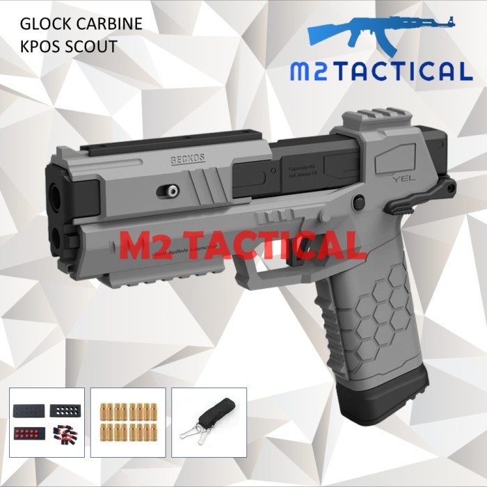 Jual READY GECKO Shell Eject Foam Mini Dart Blaster Cyberpunk G00D ...