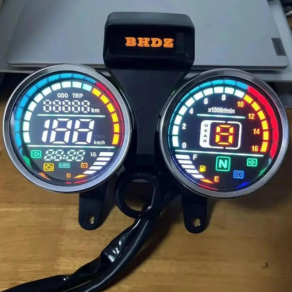 Jual Gn125 Led Digital Speedometer Odometer Gauge For Suzuki Gn 125 ...