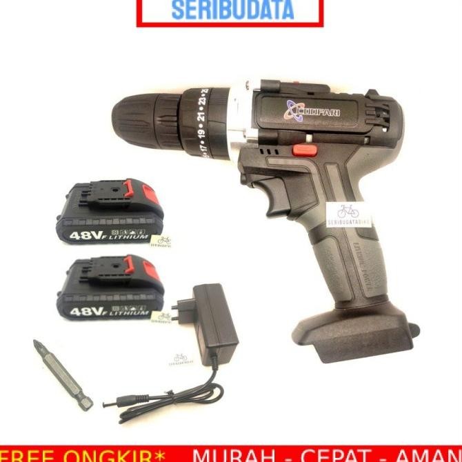 Jual Bor beton tembok cordless impact hammer drill 20V | Shopee Indonesia