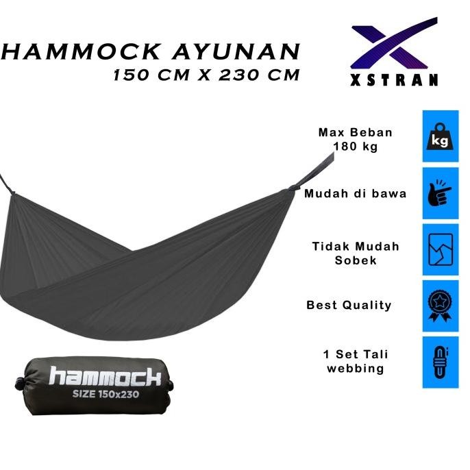Jual Relax| HAMMOCK/HAMOK TEBAL BEBAN 200 kg (Garansi jebeol ganti ...