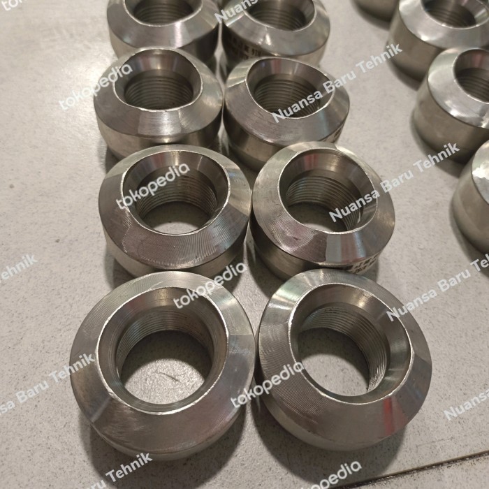 Jual Threadolet Stainless Steel Ss304 Class 3000 Drat 1/2" Inch ...