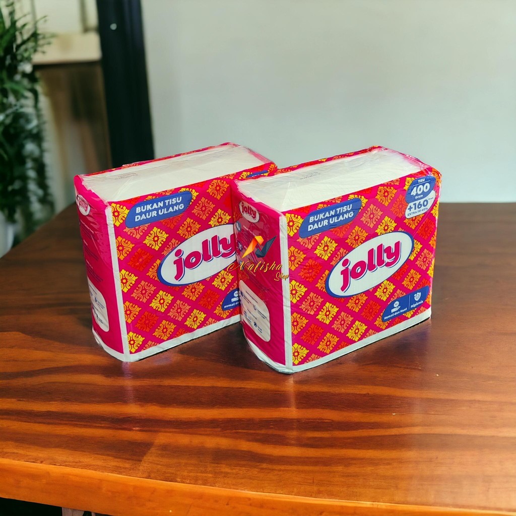 Jual Tissue Jolly 560 Gram Facial Tissue Jolly Facial Kiloan Tissue (2 ...