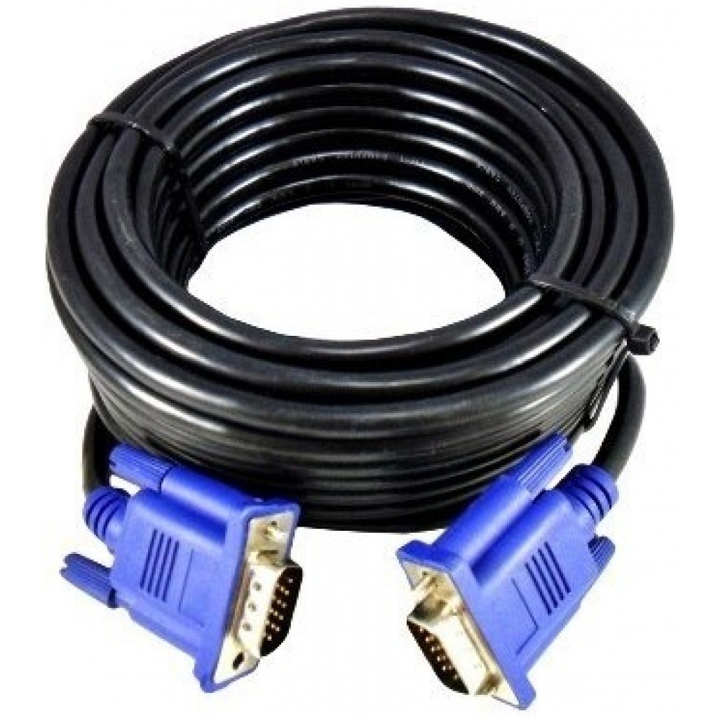 Jual Kabel VGA 10 Meter Berkualitas untuk Monitor dan Proyektor | Shopee Indonesia