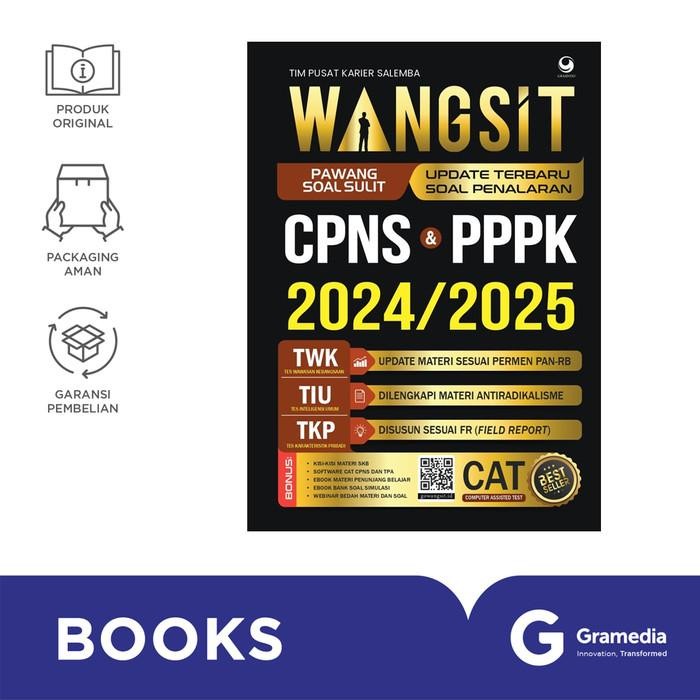 Jual Original Buku Wangsit (Pawang Soal Sulit) Cpns & Pppk 2024/2025 New 100 % Original | Shopee ...