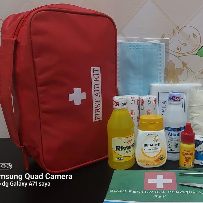 Jual Original Paket P3K / Kit Pppk Mobile / Mobil Efektif Lengkap Buku ...