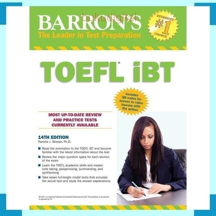 Jual Original Barron'S Toefl Ibt 14Th + Audio Cd + Software Barrons New ...