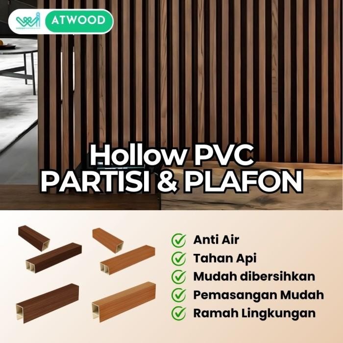 Jual Hollow Pvc Partisi Dan Plafon Kisi Kisi Sekat Ruangan Dan Plafon ...