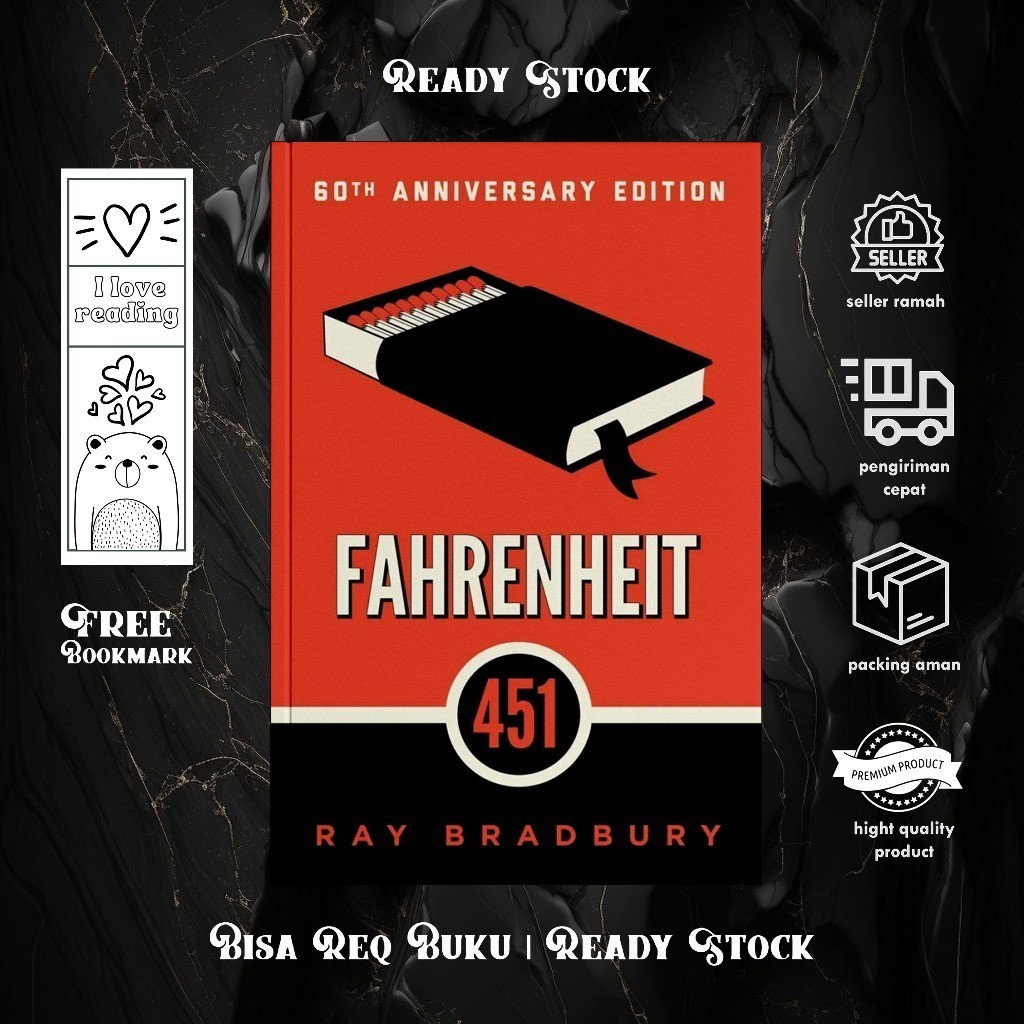 Jual Fahrenheit 451 by Ray Bradbury (English) | Shopee Indonesia