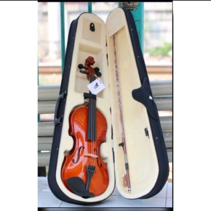 Jual Biola akustik CowBoy full Set /Biola Cowboy Alat musik Gesek Biola ...