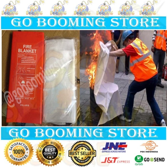 Jual Gapake Lama!!- FIRE BLANKET POLARIS /FIREBLANKET SELIMUT PEMADAM ...
