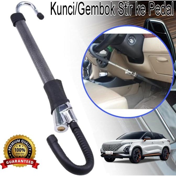 Jual Kunci Gembok Pengaman Stir Ke Pedal Material Besi Anti Maling ...