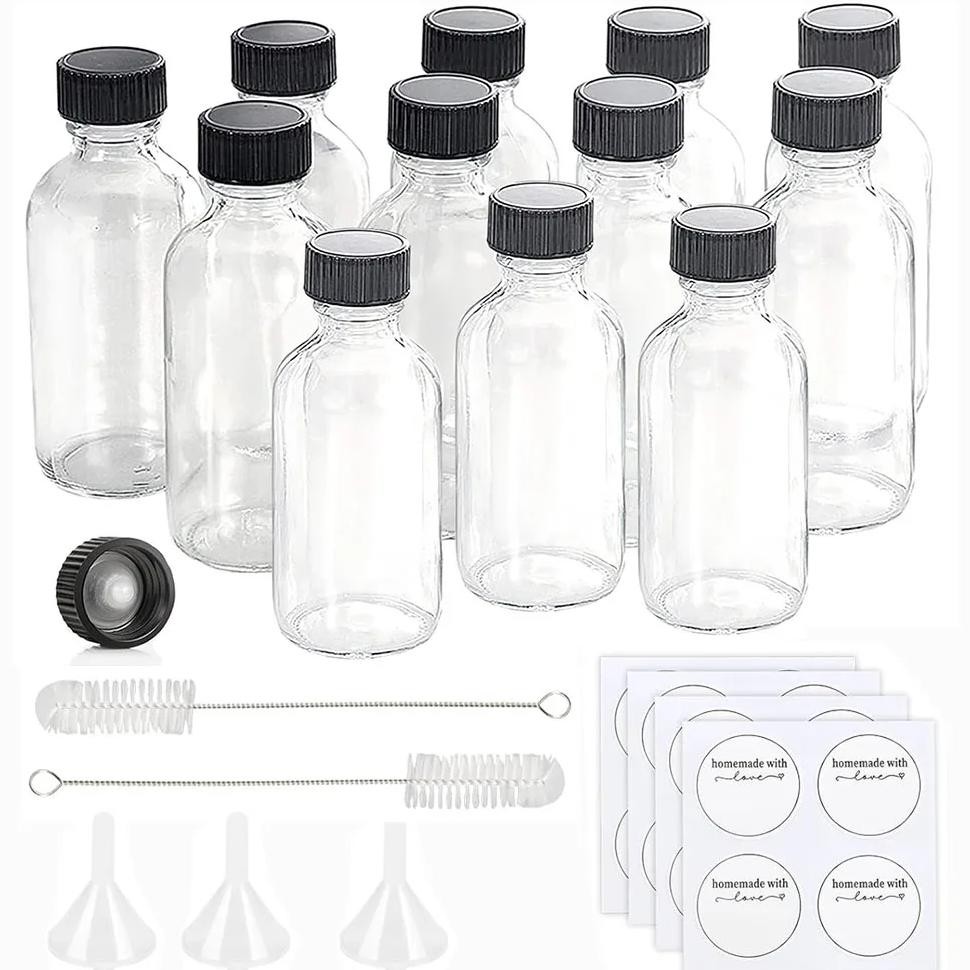 Jual Glass Bottles With Caps,Wellness Shot Bottles Sample Bottles For ...
