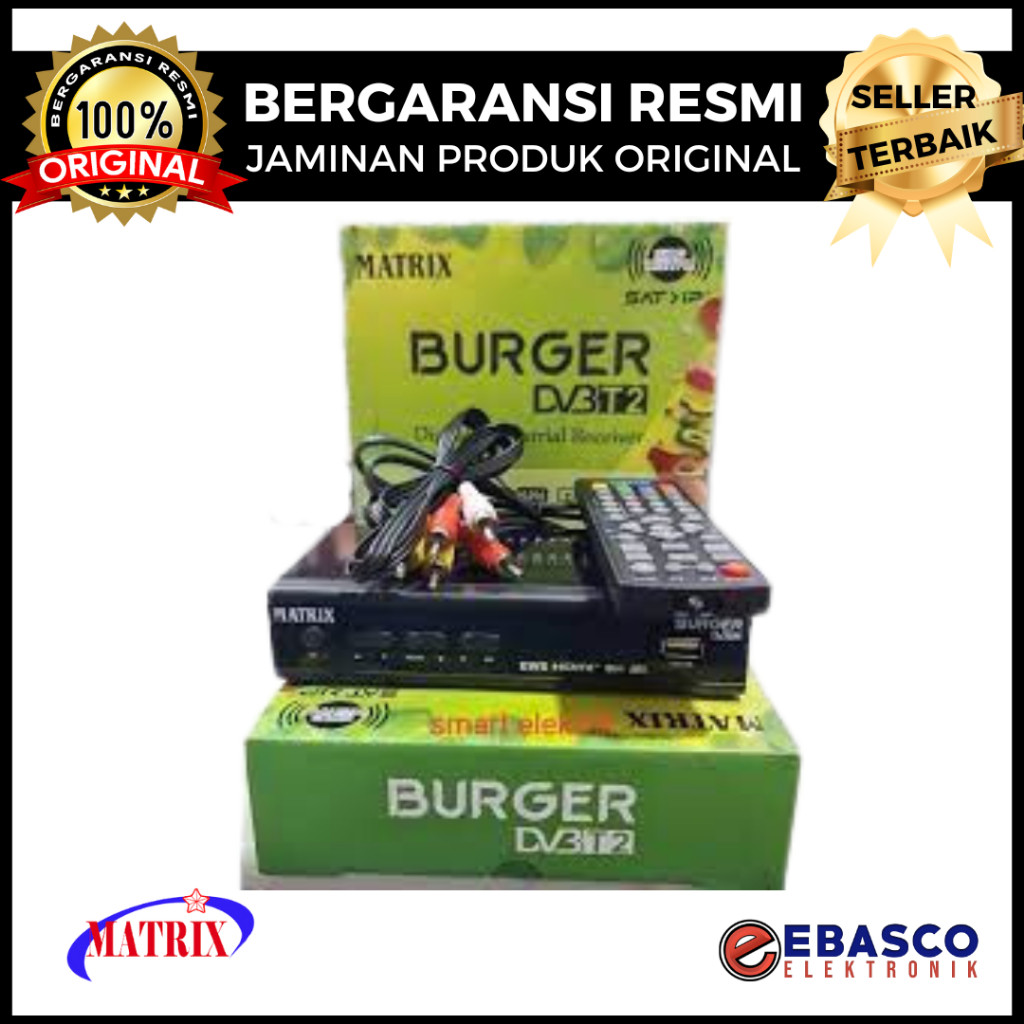 Jual Matrix Burger Set Top Box MATRIX BURGER S2 HD PVR | Shopee Indonesia