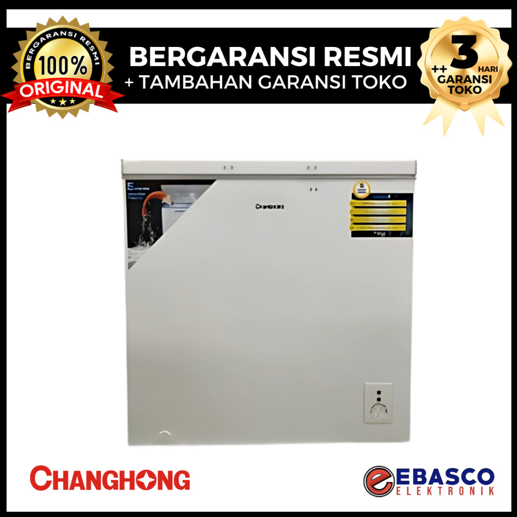 Jual CHANGHONG CHEST FREEZER FCF 336 DW - Kapasitas 280 Liter | Shopee ...