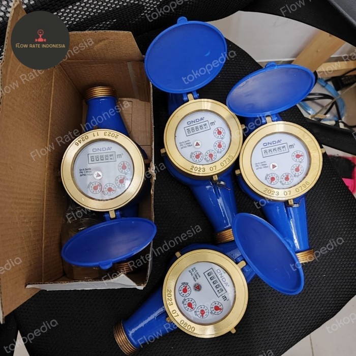Jual Water Meter Onda 1 Inch Dn25 Meteran Air Onda | Shopee Indonesia