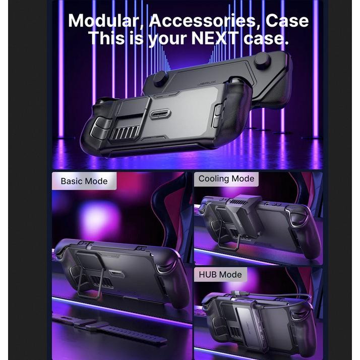 Jual JSAUX MODCASE CASE FOR STEAM DECK CASING STEAM DECK JSAUX MODULAR ...