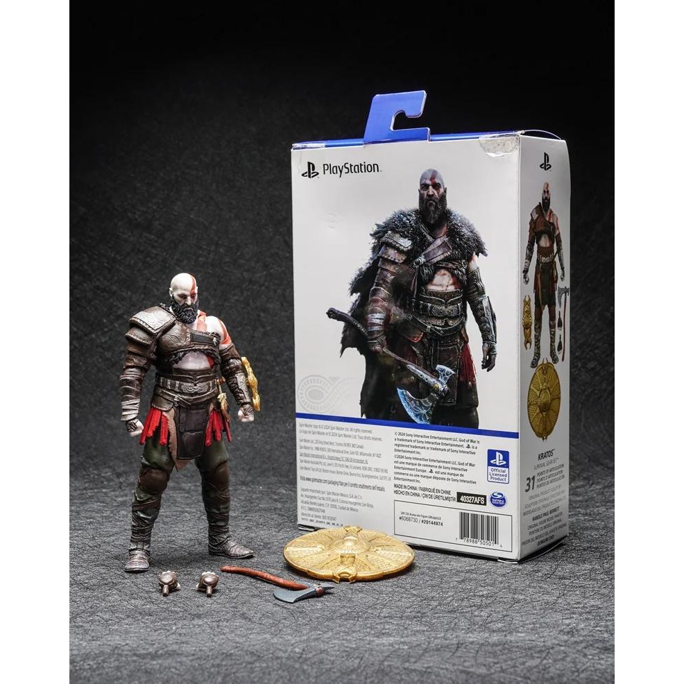 Jual Spin Master God Of War: Ragnarok Ps5 Kratos Atreus 6-Inch Action ...