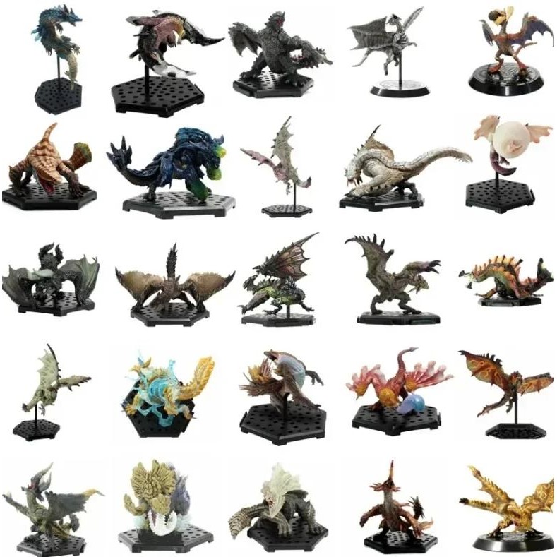 Jual Genuine Scale Model Monster Hunter Ice Dragon Model Nargacuga ...