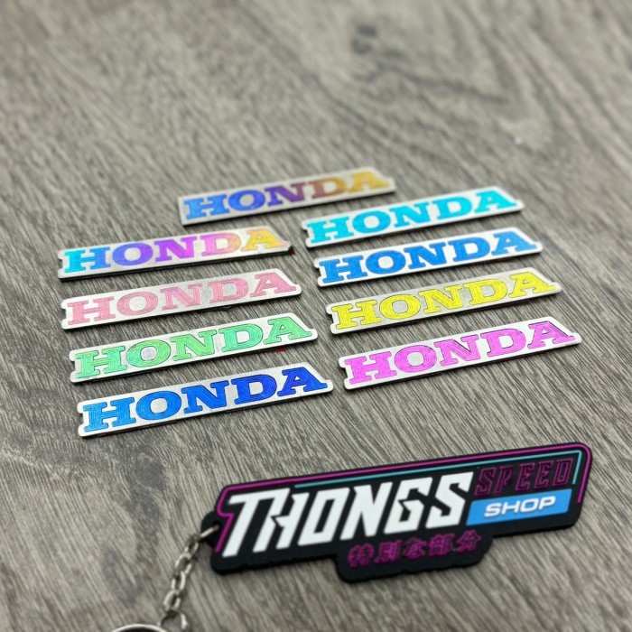 Jual EMBLEM LOGO TULISAN HONDA TITANIUM | Shopee Indonesia