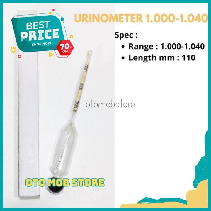 Jual TERMURAH URINOMETER PENGUKUR BERAT JENIS URIN URINE/ALAT TES URINE ...