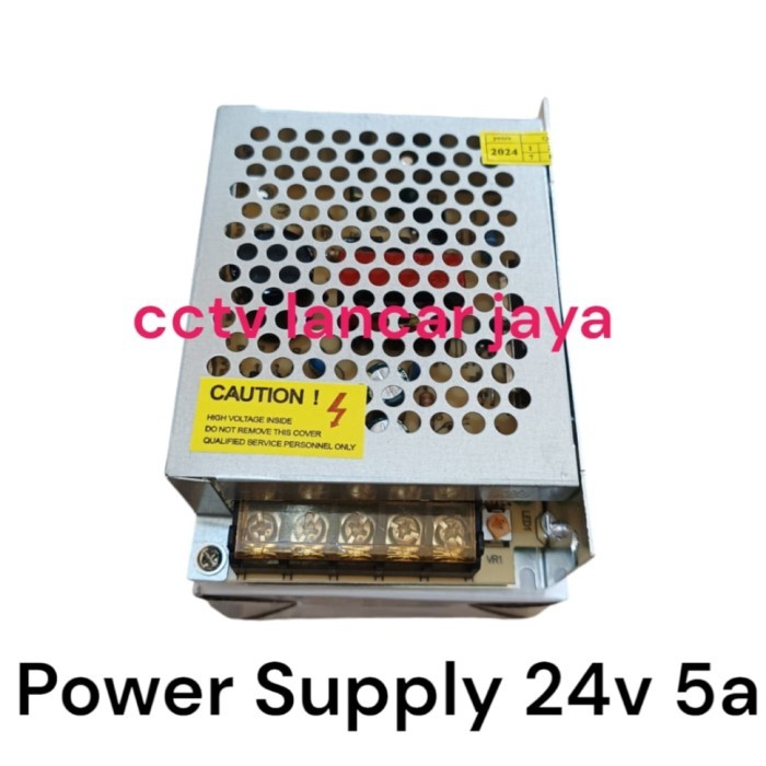 Jual Switching Power Supply Psu 24V 5A High Quality , 24 Volt 5 Ampere ...