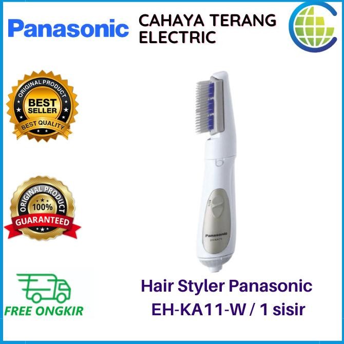 Jual HARGA DISC - Hair Styler Panasonic EH-KA11-w ( 1sisir) | Shopee ...