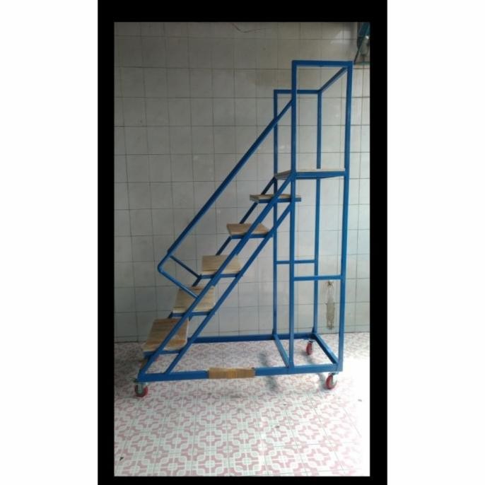Jual Diskon Tangga Dorong Tangga Gudang Tangga Barang Mobile Stair ...