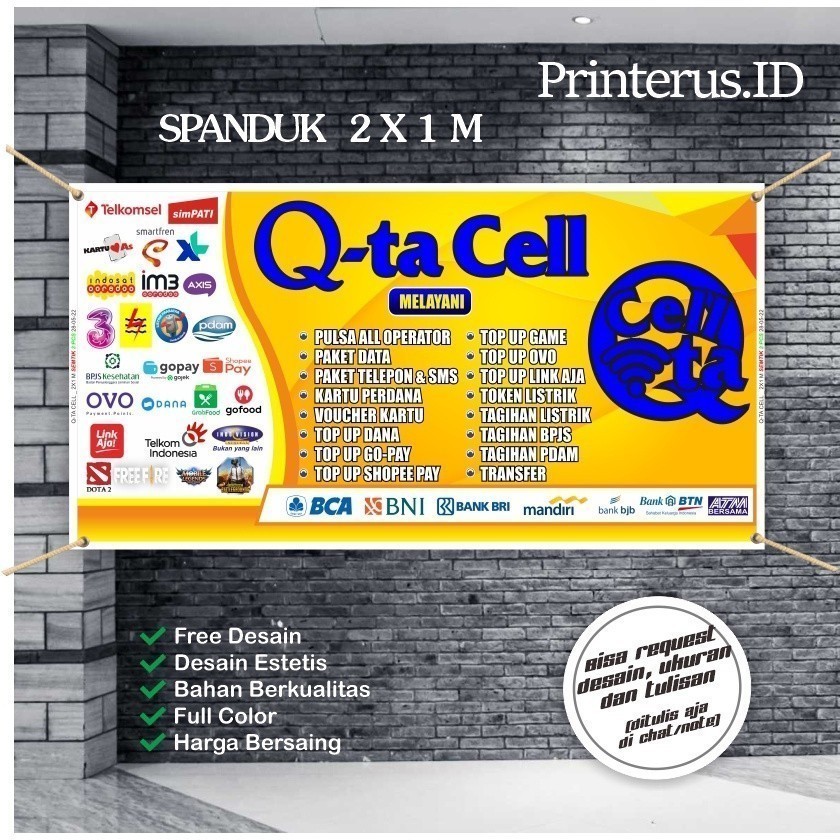 Jual AMBIL Promonya Sekarang!! BISA BAYAR DIRUMAH >> Spanduk Banner ...
