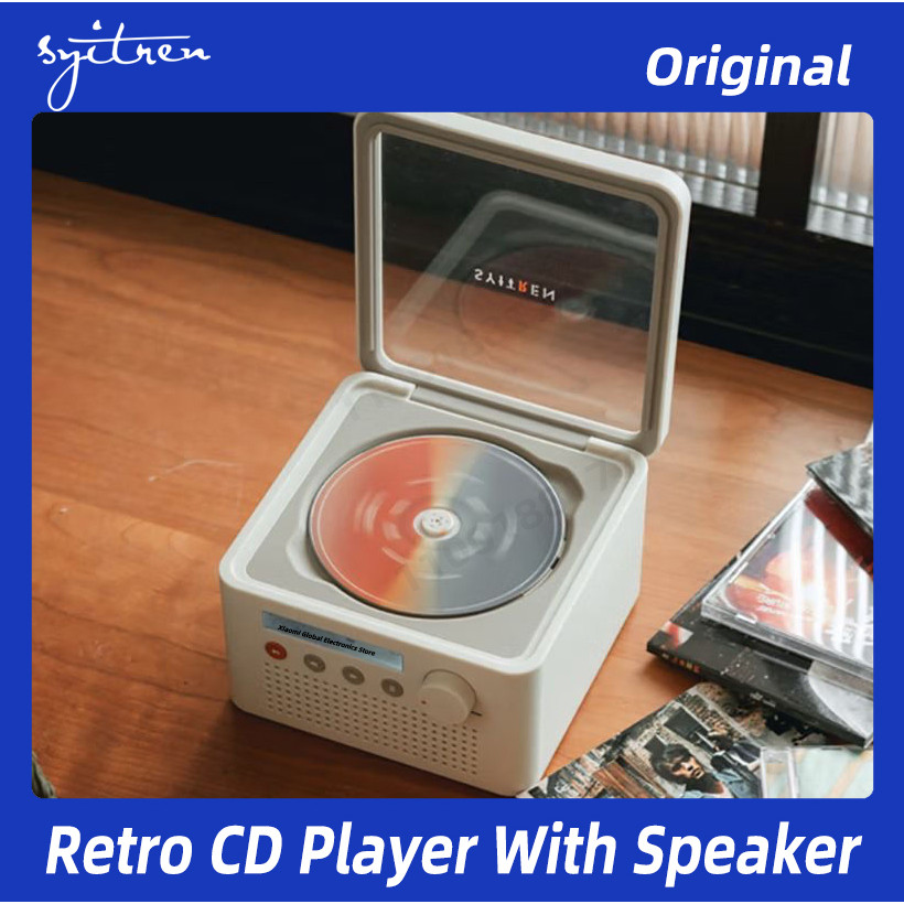 Jual Syitren R200 CD Player 2-way Bluetooth Speaker Portab | Shopee ...