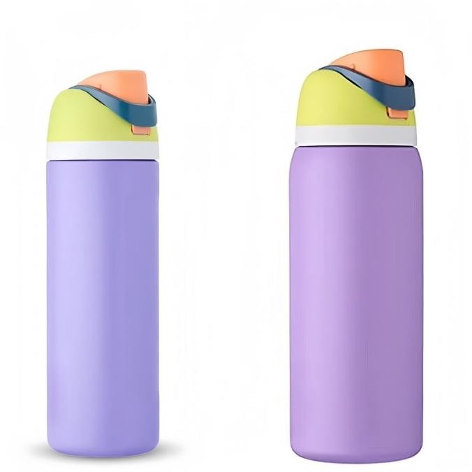 Jual Tumbler Botol 20 OZ/600ML SUS 304 Stainless Anti Tumpah Tahan Panas & Dingin ( Owala Dupe ...