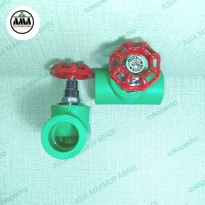 Jual GATE STRAIGHT WAY VALVE STOPKRAN PPR RUCIKA KELEN WAVIN 3/4" DN 25 ...