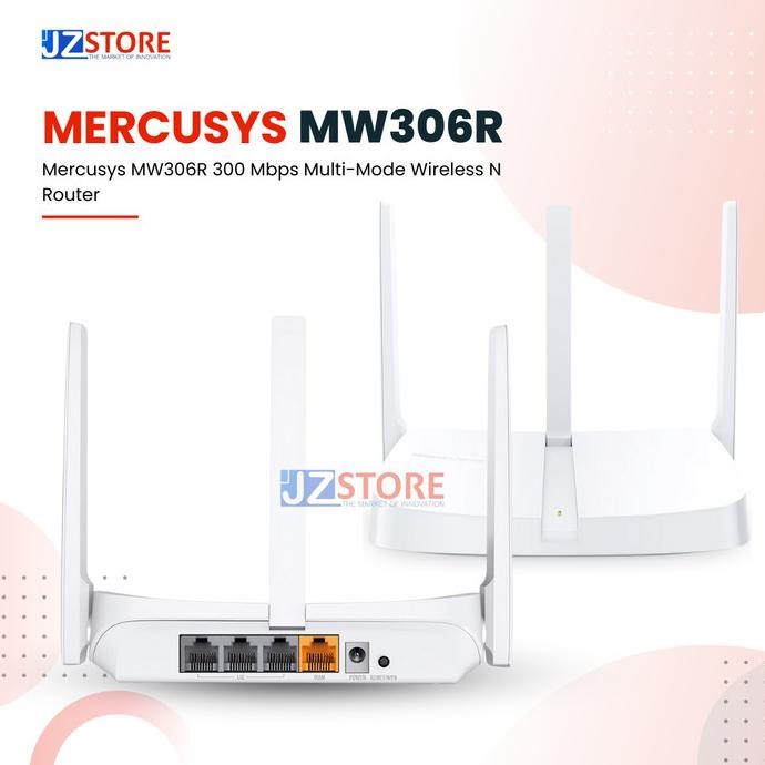 Jual Mercusys MW306R 300 Mbps Multi-Mode Wireless N Router | Shopee ...