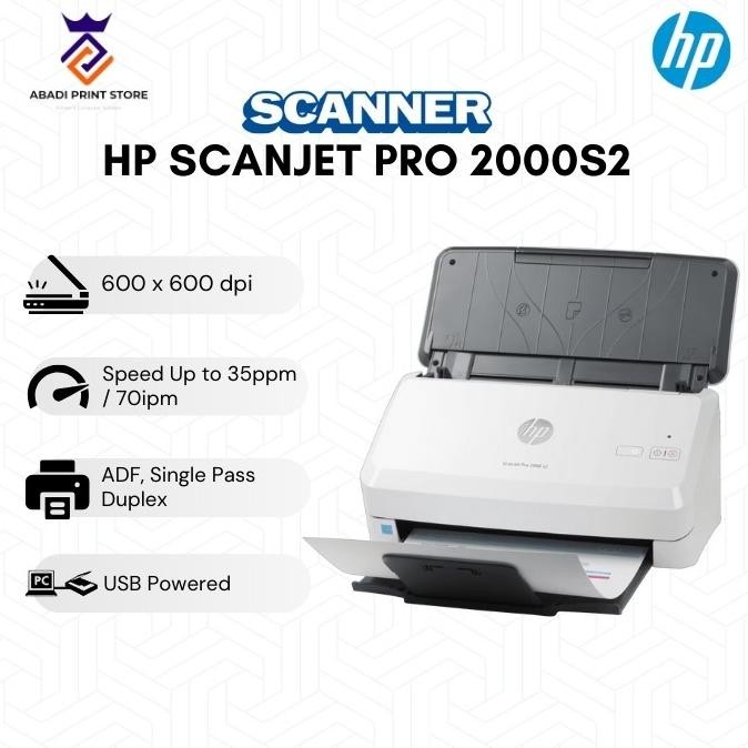 Jual Scanner HP ScanJet PRO2000S2 / Pro 2000 S2 | Shopee Indonesia