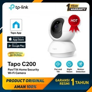 Jual TP-LINK TAPO C200 C210 INDOOR Pan/Tilt Home CCTV Wifi IP Cam | Shopee Indonesia