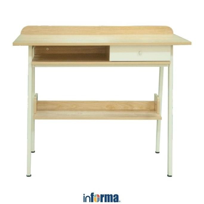 Jual Informa Gallant Meja Kantor - Putih Office Table Furnitur Kantor ...