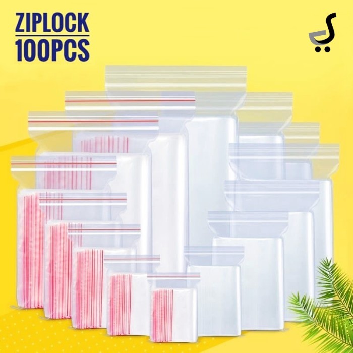 Jual Plastik Zip Lock (100 PCS) Klip Ziplock Bag Clip Kantong | Shopee ...