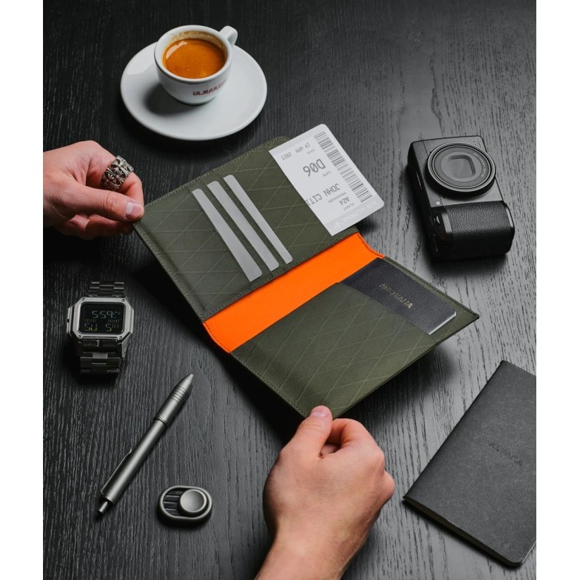 Jual Dompet Pria Alpaka ARK Bifold Passport Wallet Paspor Kartu ...