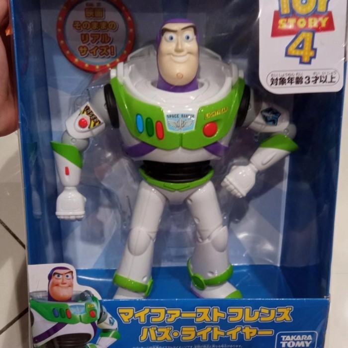 Jual Figure Buzz Lightyear Toy Story 4 Original Takara Tomy Disney Pixar | Shopee Indonesia
