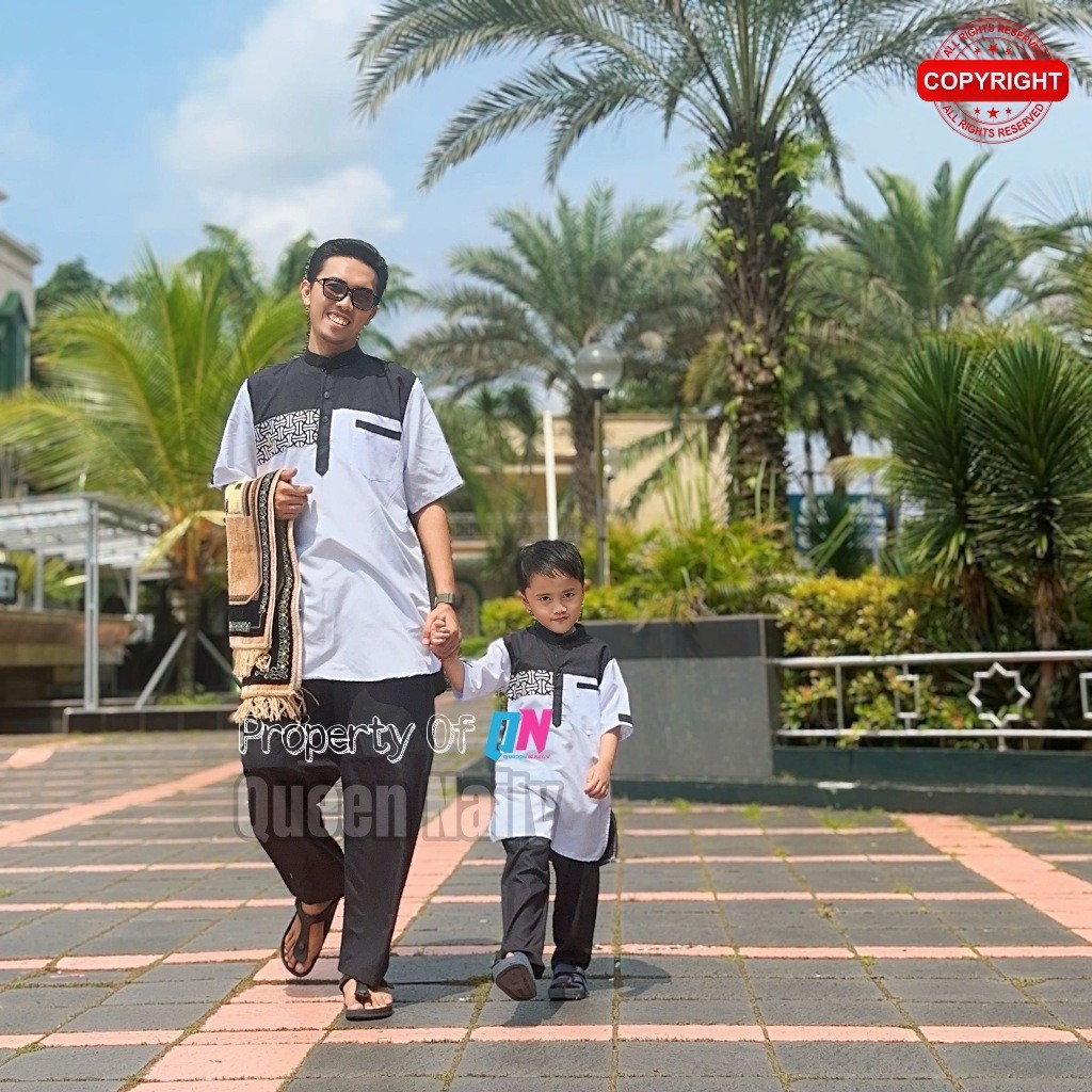 Jual Rekomendasi Terbaik !! Setelan Baju Koko Pakistan Akbar Ayah Dan ...