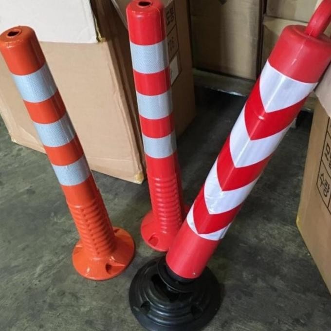 Jual Promo Traffic Delineator 80cm,Kerucut Tiang,Stick cone,Tiang ...