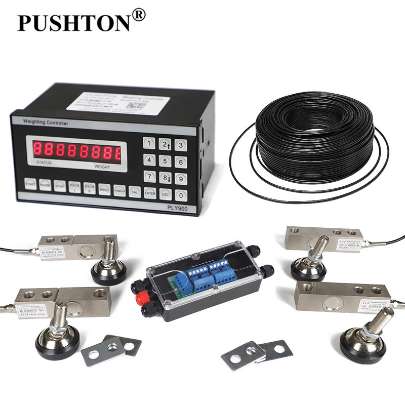 Jual PLY900 Feeder Weighing Controller With 4 Pieces Load Cell Sensor ...