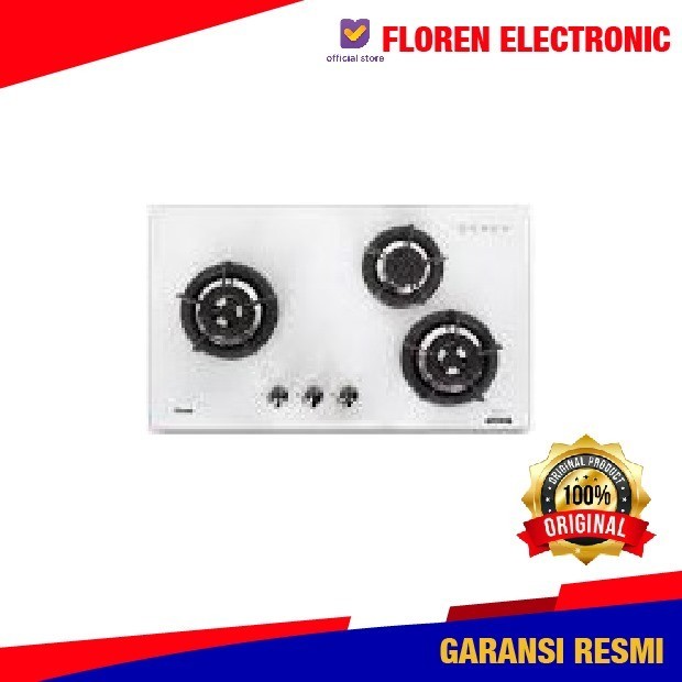 Jual Rinnai Kompor Tanam RB-3SS-C (OW) Optical White RB3SSC 3 tungku 70cm | Shopee Indonesia