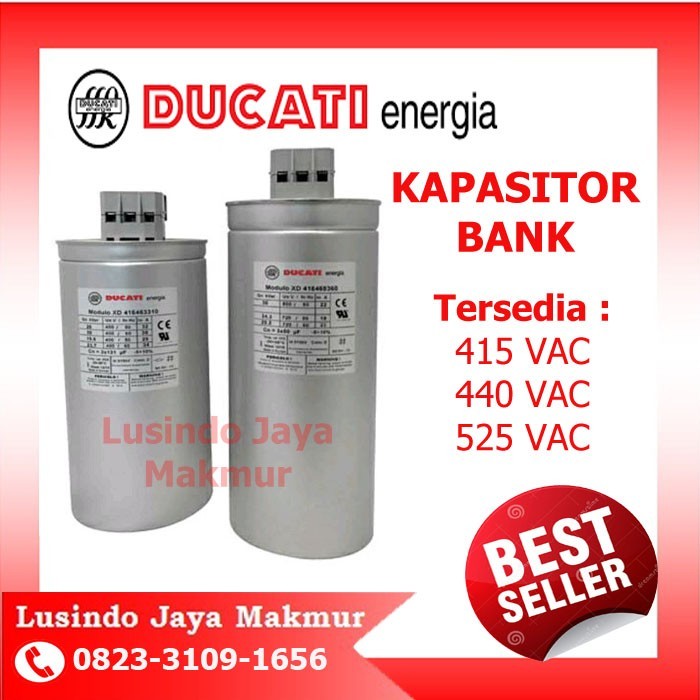 Jual BEBAS ONGKIR - Kapasitor / Capacitor 15KVAR 415VAC Ducati Energia | Shopee Indonesia
