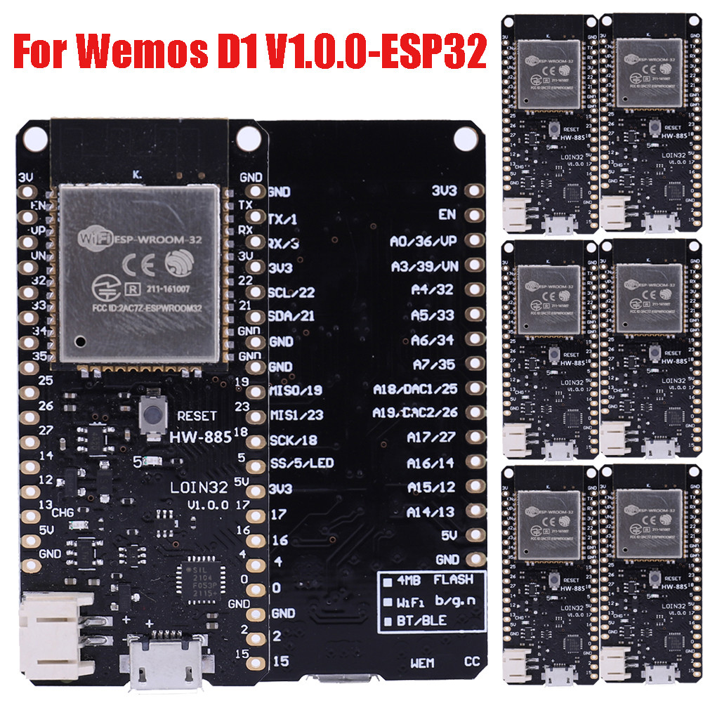 Jual 10-1PCS For Wemos D1 V1.0.0-ESP32 Development Board Modu | Shopee Indonesia