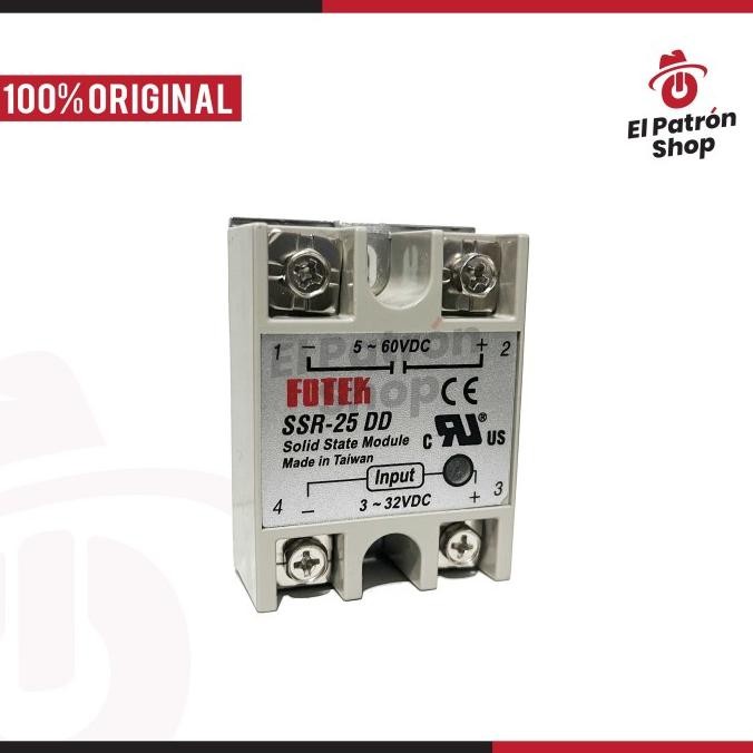 Jual Promo FOTEK Solid State Relay SSR-25DD Fotek 25 DC to DC SSR 25 DD COD | Shopee Indonesia