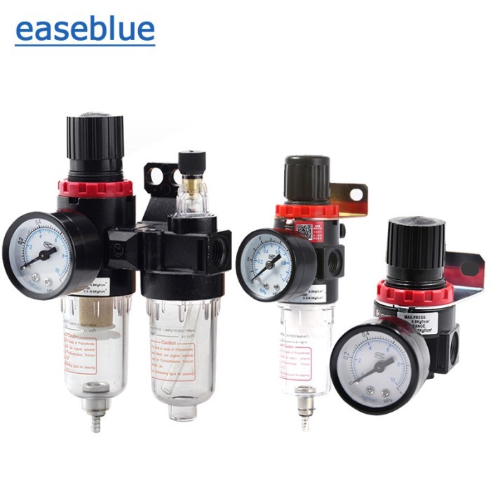 Jual CHROMEE AFR2000 AFR2000 AR2000 Pneumatic Filter Air Source Treatment Oil Water Seperator ...